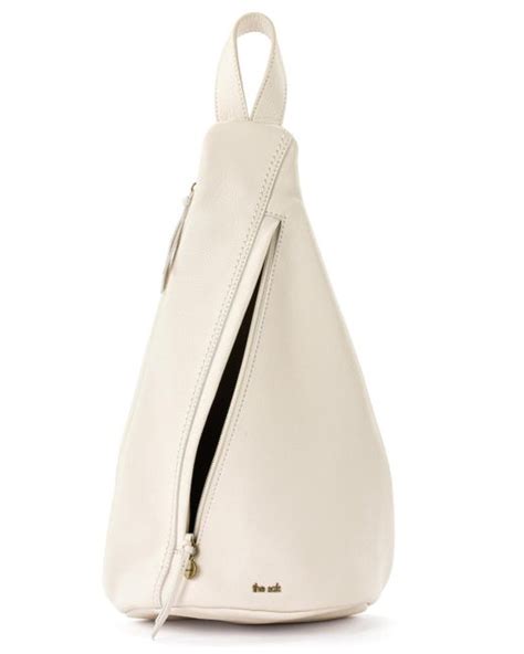 The Sak Geo Sling Leather Backpack In Natural Lyst