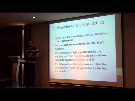 Conference Talks Talk Collision Attacks On Up To 5 Rounds Of Sha 3
