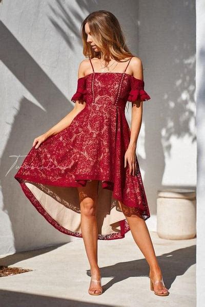 Megan Dress Red Jaus