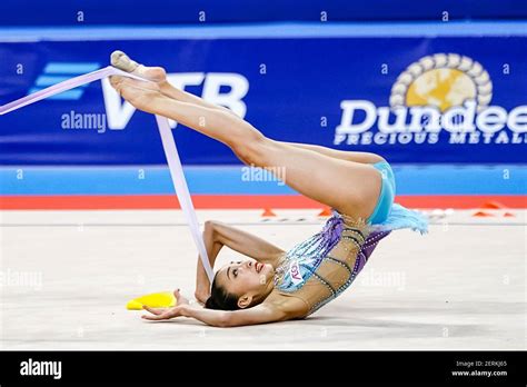 September 13 2018 Chisaki Oiwa Of Â Japan During Rhythmic Gymnastics