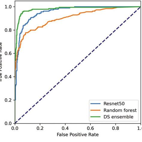 Receiver Operating Characteristic Roc Curves Of Different Deep Neural