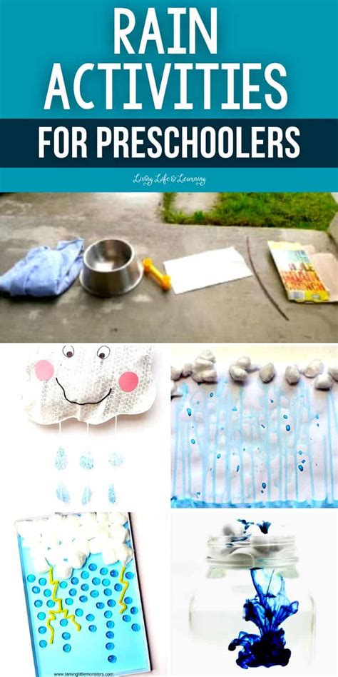 Rain Activities For Preschoolers