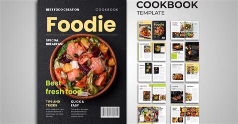 Cookbook Print Templates Ft Cookbook And Indesign Envato