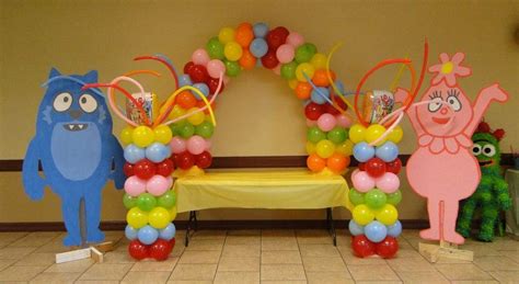 Yo Gabba Gabba Birthday Party Ideas Photo 9 Of 13 Catch My Party