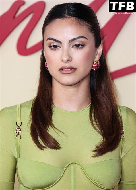 Camila Mendes Wearing Versace Attends The La Special Screening Of Netflixs Do Revenge