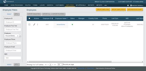 Export Employee Records