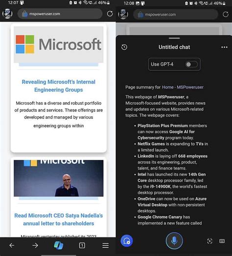 Microsoft Edge For Android Now Offers One Tap Summary Of Web Pages Through Copilot
