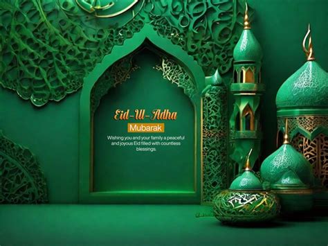 Premium Photo Eid Ul Adha Mubarak