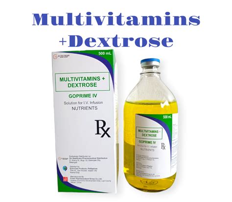 Multivitamins Dextrose 500ml Goprime Lazada Ph