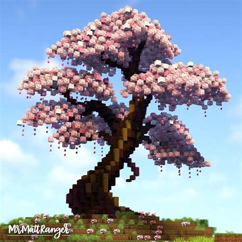 A Tree With Lots Of Pink Flowers On It