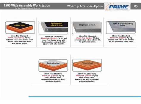 Workbench Work Assembly Table For Commercial Size 1500 X700 X 850 At ₹ 20000 In Mumbai