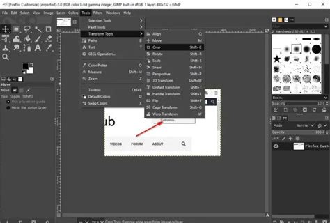 Comment Recadrer Faire Pivoter Et Redimensionner Une Image Dans Gimp
