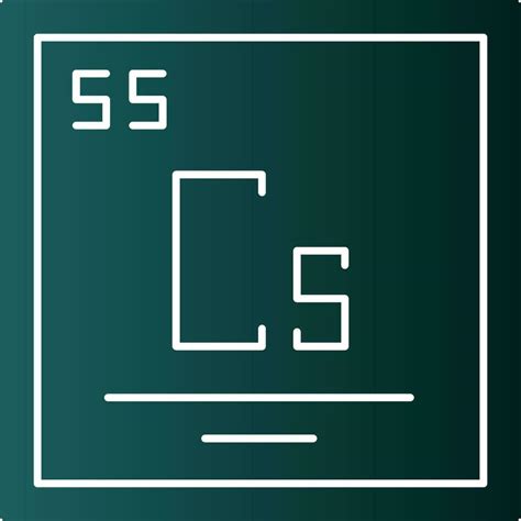Caesium Vector Icon Design 24894061 Vector Art At Vecteezy