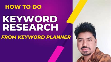 How To Do Keyword Research From Google Keyword Planner Keyword