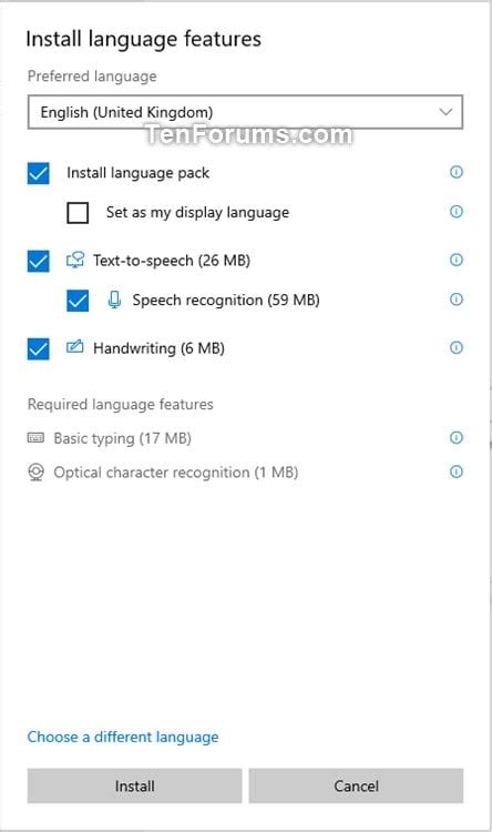 Add A Language In Windows 10 Tutorials