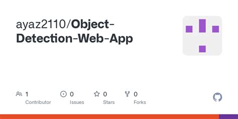 Github Ayaz2110object Detection Web App