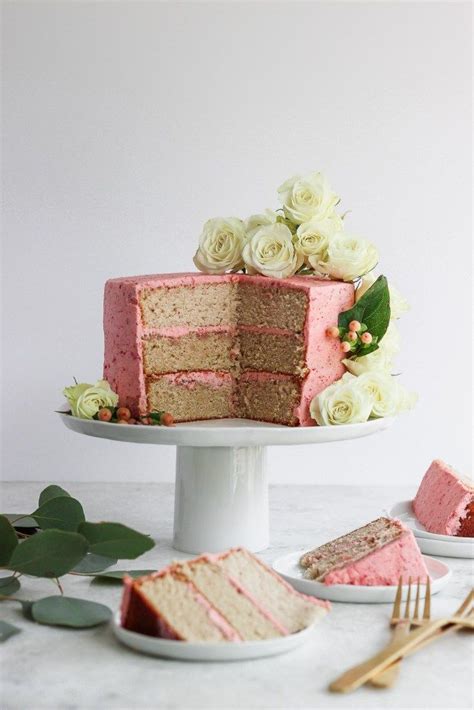 This Homemade Strawberry Basil Cake Is Bursting With Strawberry Flavor