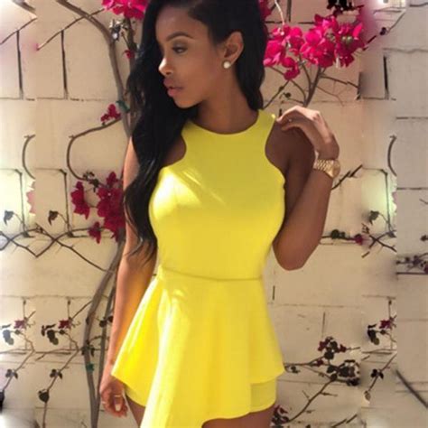 Sexy Women Summer Beach Sleeveless Bodycon Casual Party Evening Short