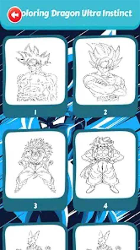 Android Için Coloring Dragon Ultra Instinct İndir