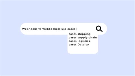 Dataloy Systems As On Linkedin Webhooks And Websockets Automation Optimizing Shipping