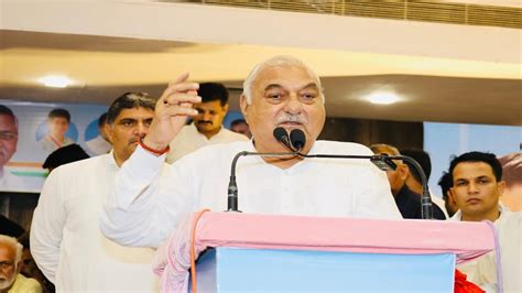 Congress Bhupinder Hooda Targets Bjp Government Over Non Stop Haryana