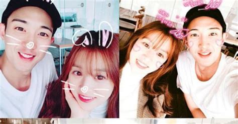 오랜만에 데이트…강경준♥장신영 비주얼 커플