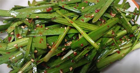 초간단 부추무침 네시피