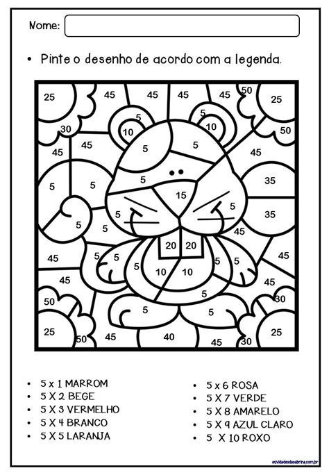 14 Atividades de Multiplicação 2 ano
