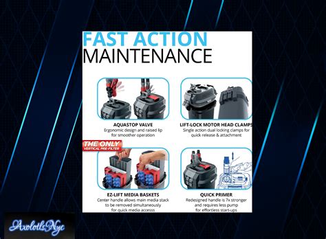 Fluval 207 Series Canister Filter Axolotls Nyc