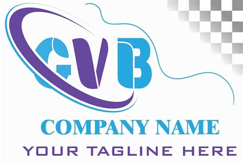 Premium Vector Gvb Letter Logo Design