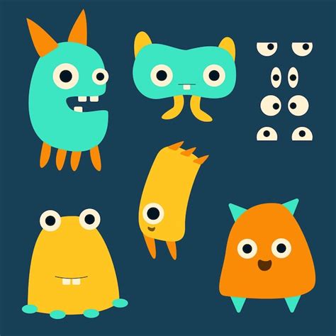 Premium Vector Set Of Vector Illustrations