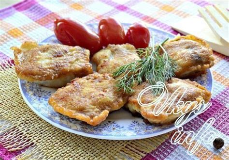 Минтай в кляре на сковороде Recipe Food Chicken Meat