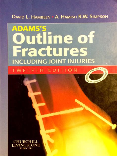 Adamss Outline Of Fractures Including Joint Injuries Pdfdrive Pdf
