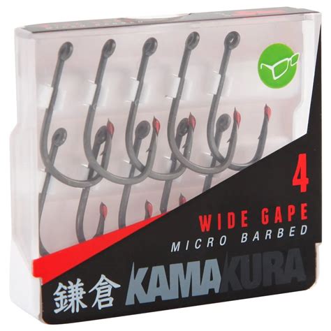 Korda Kamakura Sharpened Wide Gape Hooks