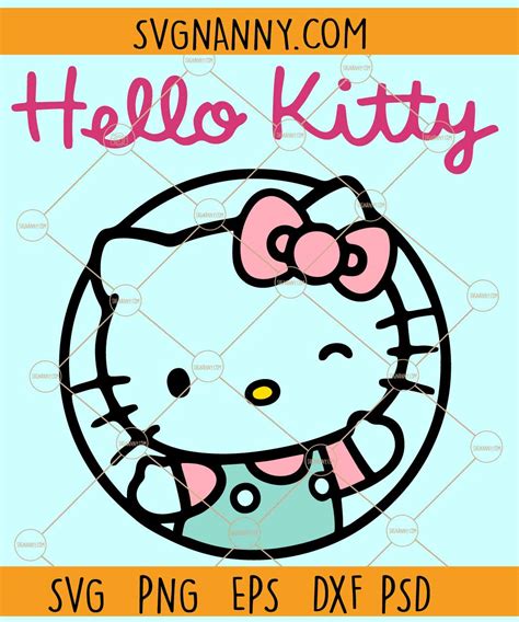 Hello Kitty Svg Hello Kitty Logo Svg Hello Kitty Svg File 51 Off