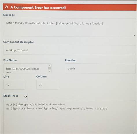 Solved Having Error In Lightning Development Solveforum