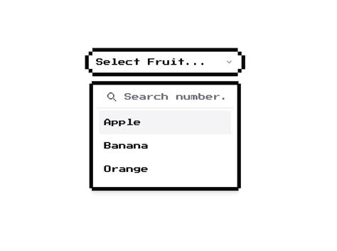 8 Bit Combo Box 8bitcnui 8 Bit Combo Box 8bitcnui