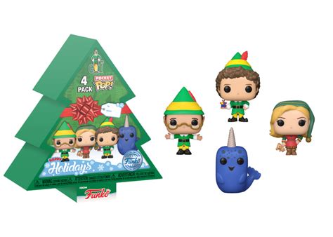 Figurka 4pak Pocket Pop Z Serii Świąteczne Elf Funko Pop Vinyl