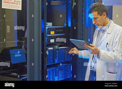 Data Processing Center Department Of Computer Servers In Raks