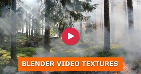 apply video or image sequence as a texture in blender—fast workflow