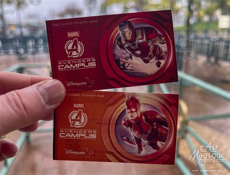 Disneyland Paris Privilege Tickets Marvel Airmagique European Theme