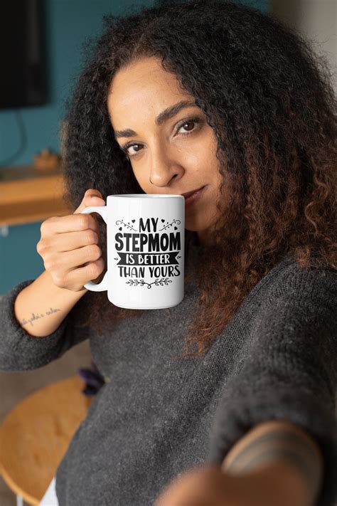 Stepmom Mug T For Stepmom Stepmom T My Stepmom Is Etsy