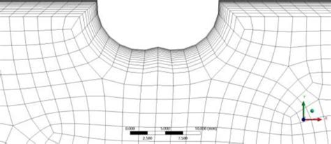 A Close Up Of The Computational Mesh For The Weld Bead Pipe Download Scientific Diagram