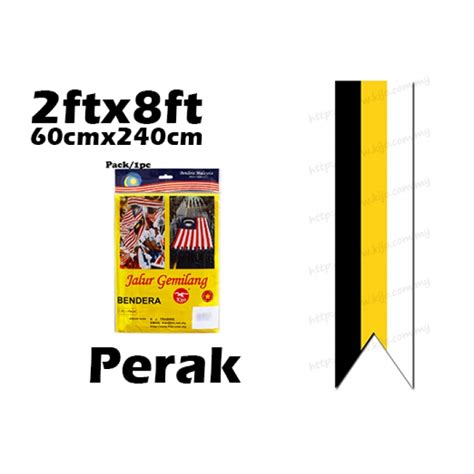 60cm X 120cm Perak Flag 6978 Kian Joo Marketing Sdn Bhd Malaysia