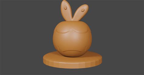 Pokemon Inspired Applin Tabletop Dnd Miniature By