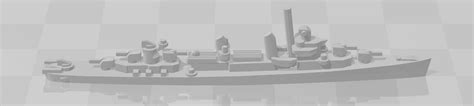 Destroyer Fletcher Class V1 Usn Wargaming Axis And Allies Na