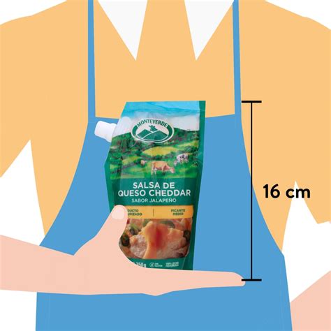 Comprar Salsa De Queso Monteverde Jalapeño 350 G Walmart Guatemala