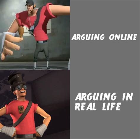 Buff Scout Vs Pussy Scout Meme Example Memetemplatesofficial