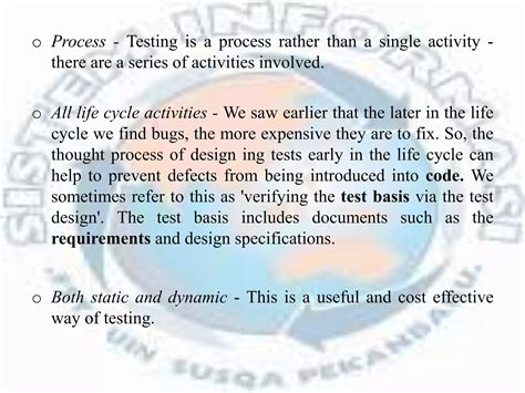Materi Testing Dan Implementasi Sistem Fundamentals Of Testing What Is Testing PPTX