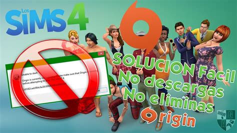 Solucion Al Error De Origin Sims D Ced C A Youtube